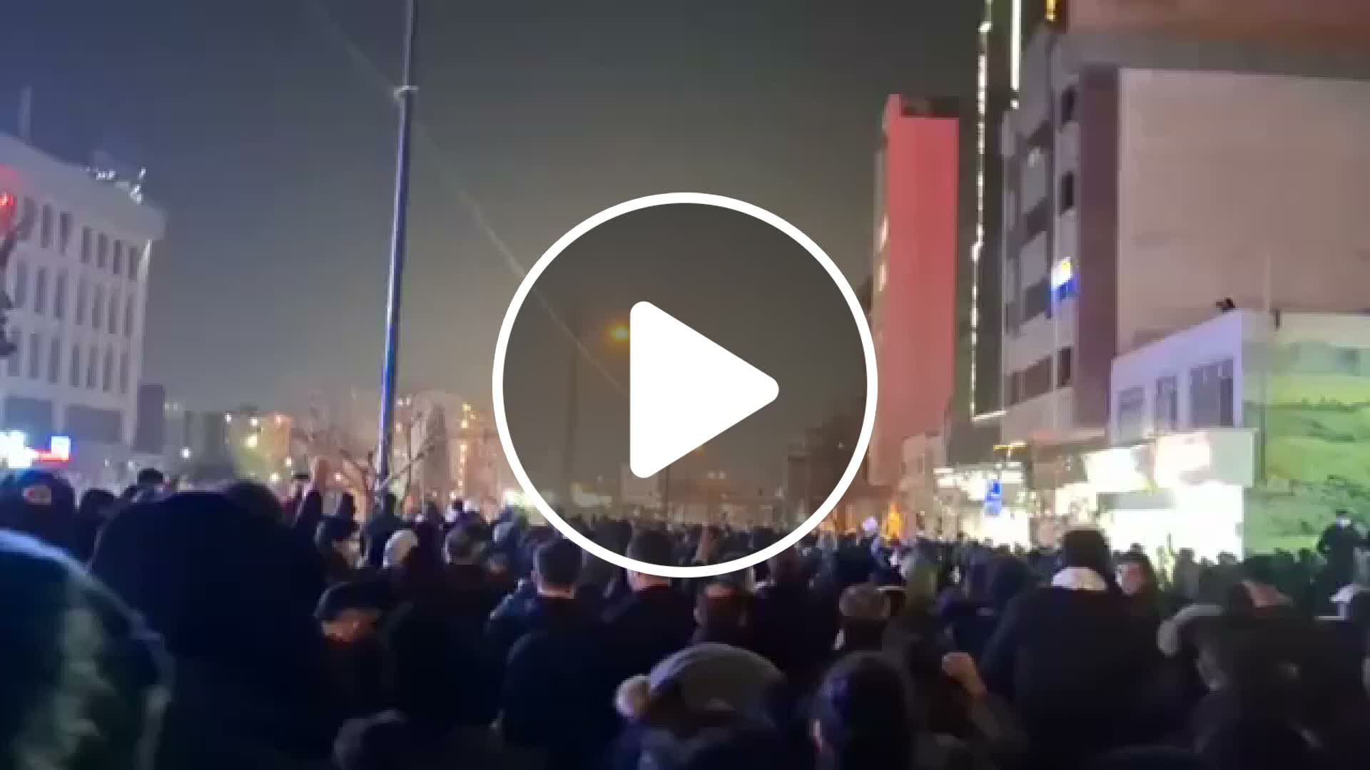 Mass protests erupt in Iran's capital after exiled prince's call ...