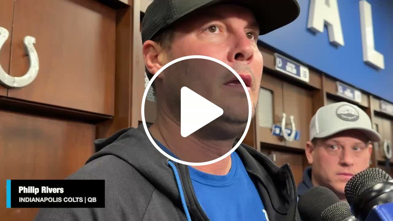 Colts' Philip Rivers supports Riley Leonard as the starter in finale ...