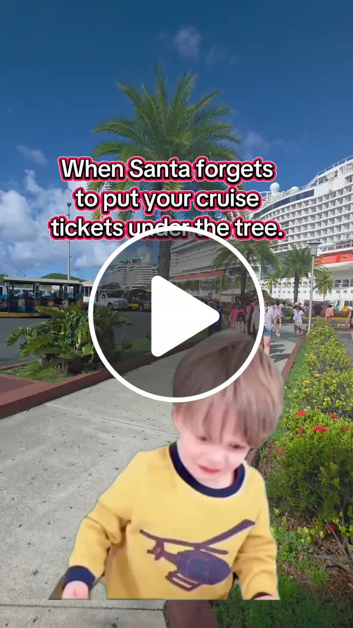 Where are my boarding passes Santa? #cruise #travel #fyp created by ...