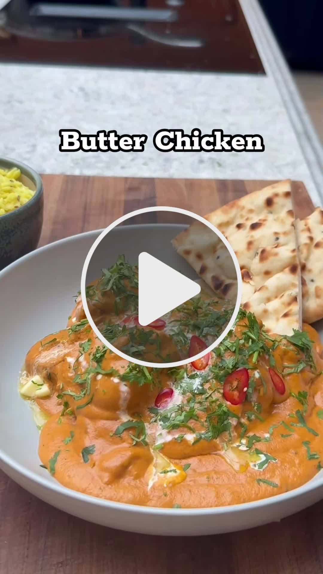 Butter Chicken - certified banger. Serves 2-3 6 chicken thigh skinned ...