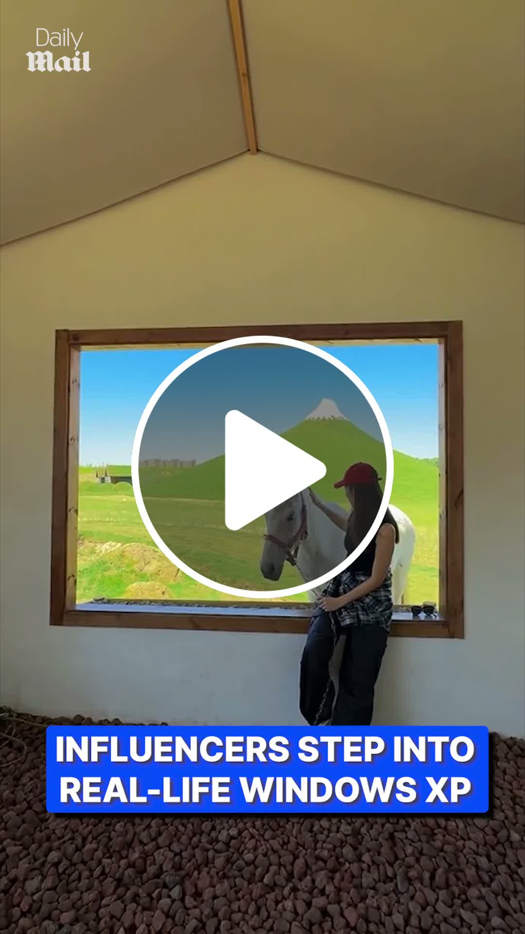 Mountain looks like the Windows XP desktop - NewsBreak