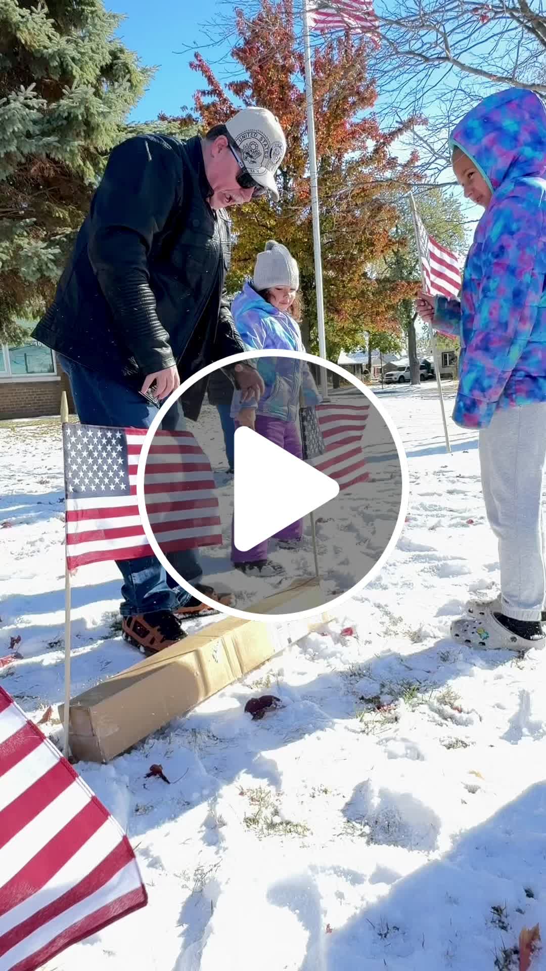 Students raise money to place flags outside Roosevelt Elementary School ...