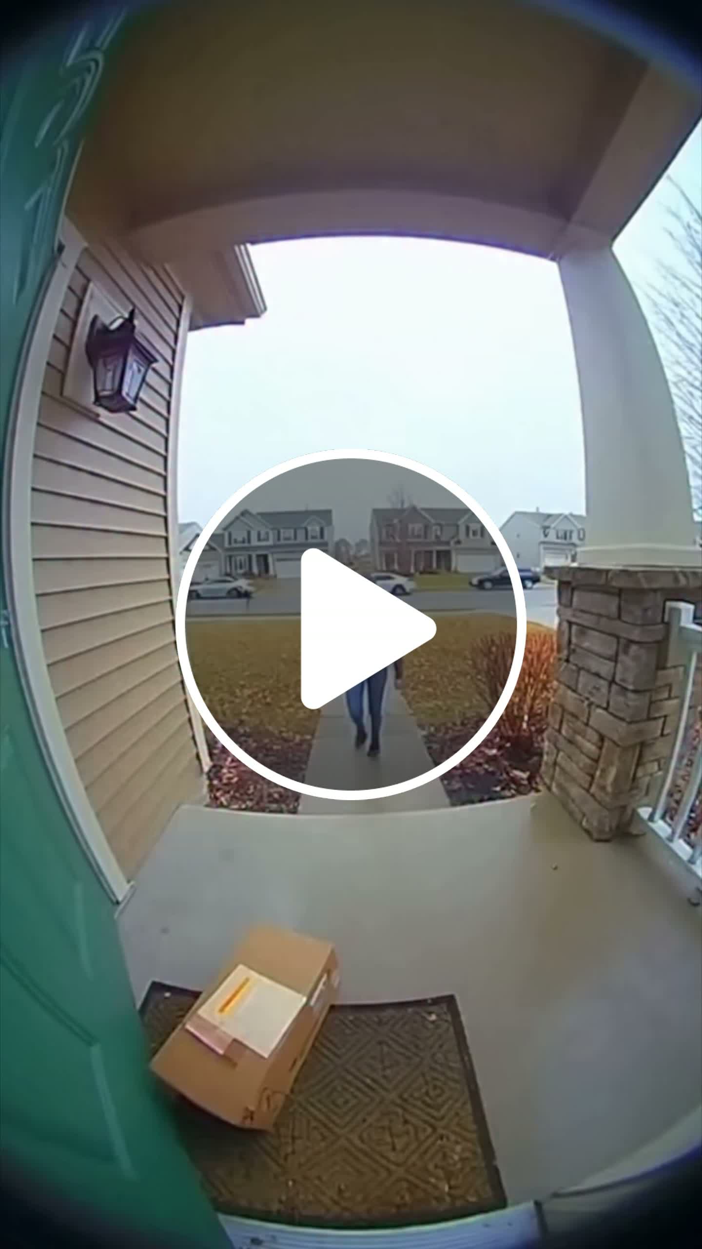 CCTV Catches FBI Sting Operation on Package Thief - NewsBreak