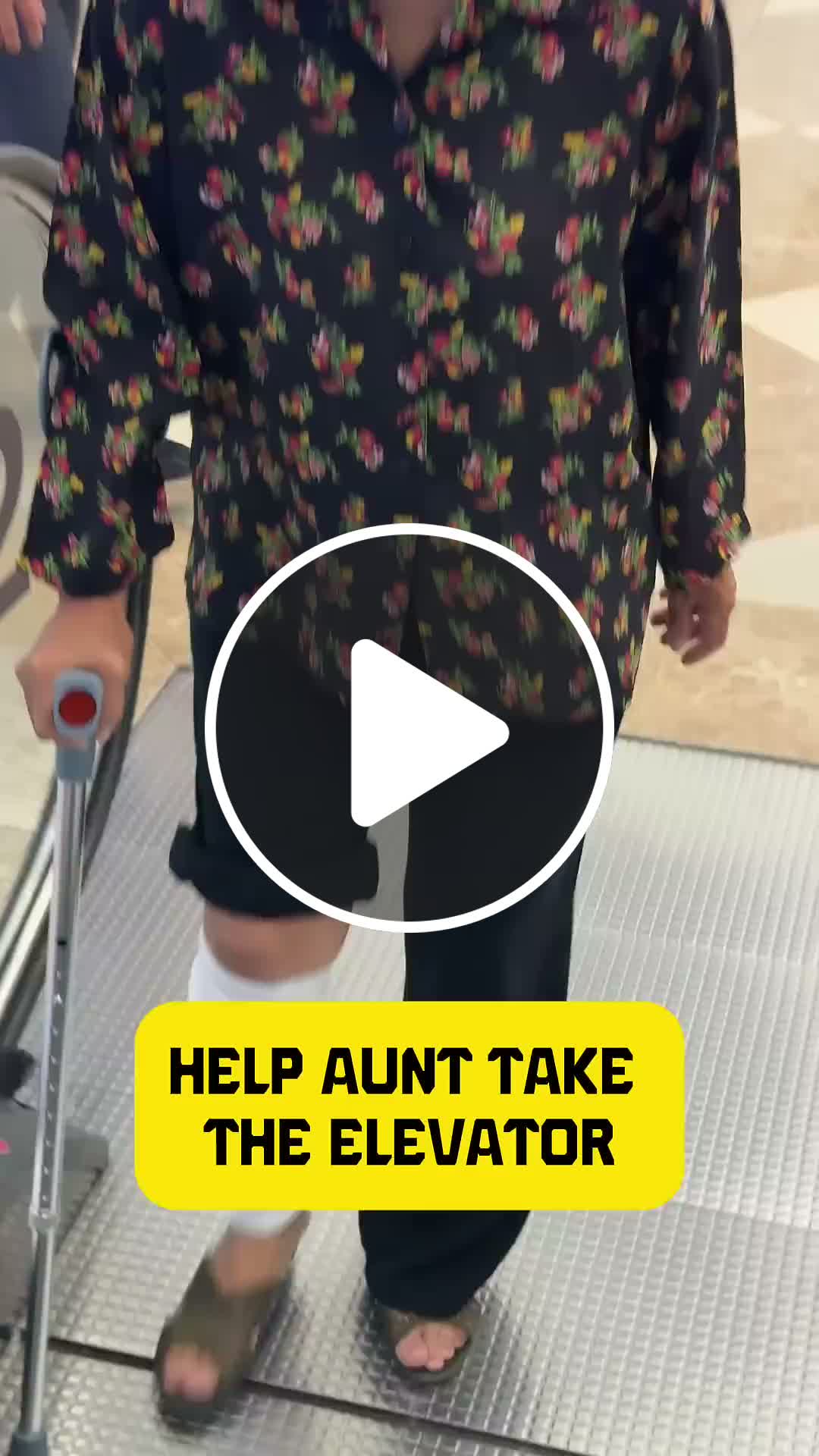 help aunt take the elevator #goodman #kindnessiscool #funny #humanity ...
