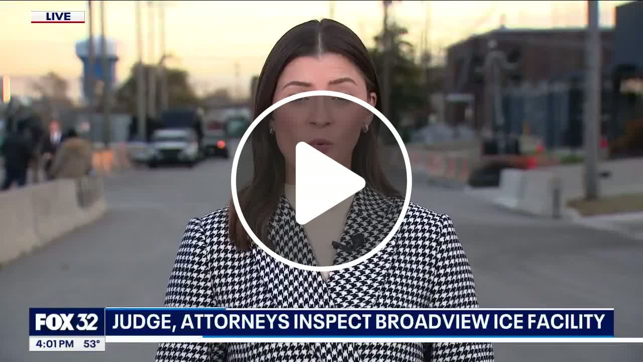 Judge, attorneys inspect Broadview ICE facility after reports of ...