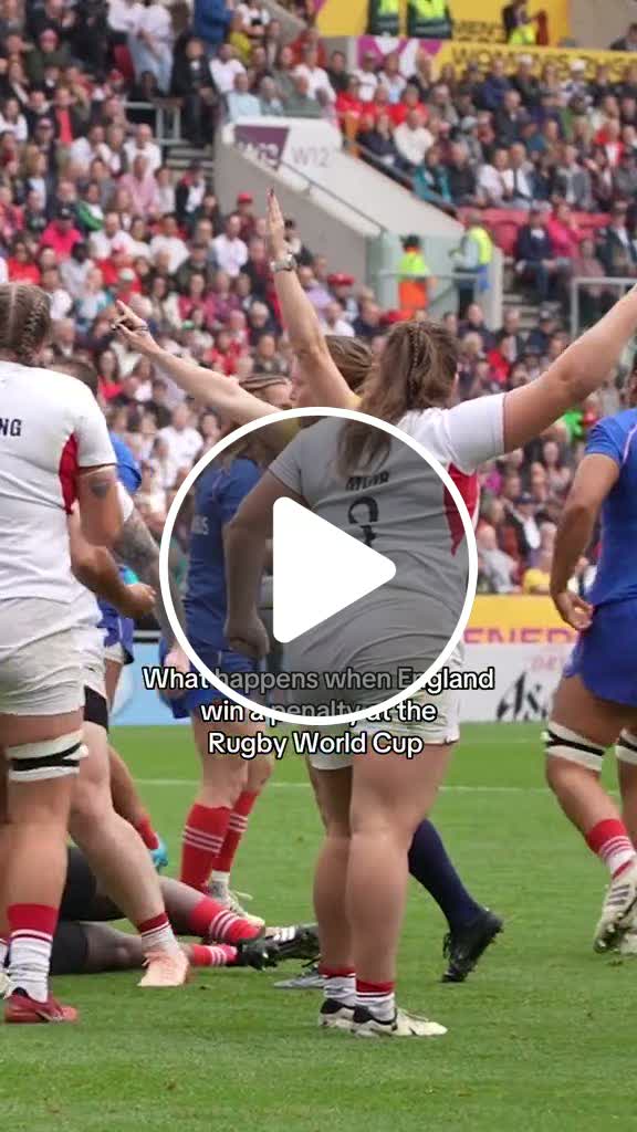 Meg Jones hyping the whole team up 💪🏴󠁧󠁢󠁥󠁮󠁧󠁿 #RWC2025 #FRAvENG created ...