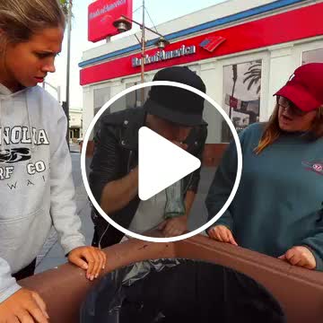Girls chocked - glass break!! #magic #california - NewsBreak