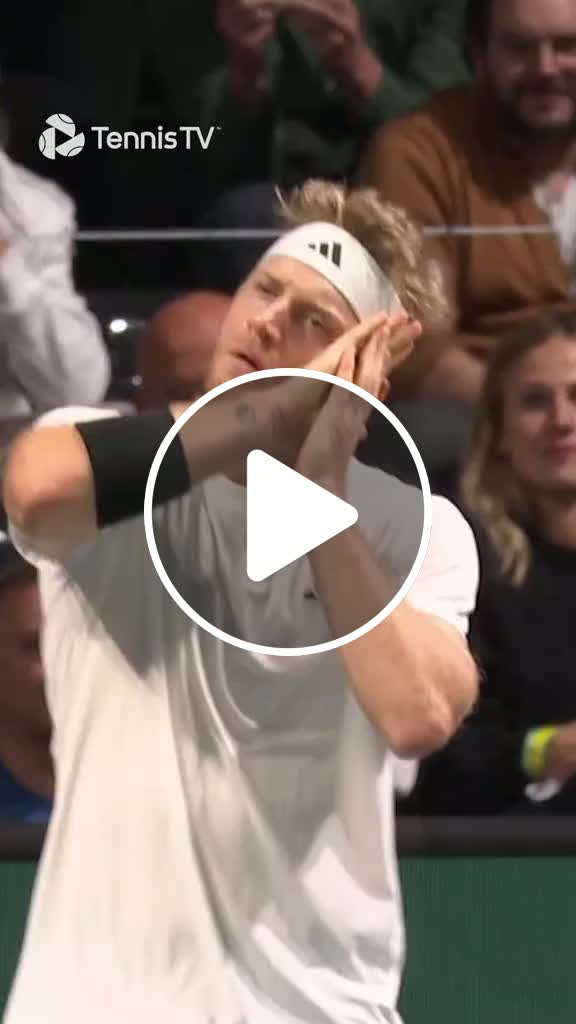 Celebrations that go hard 😴 #fyp #tennis #tennistv #drama # ...