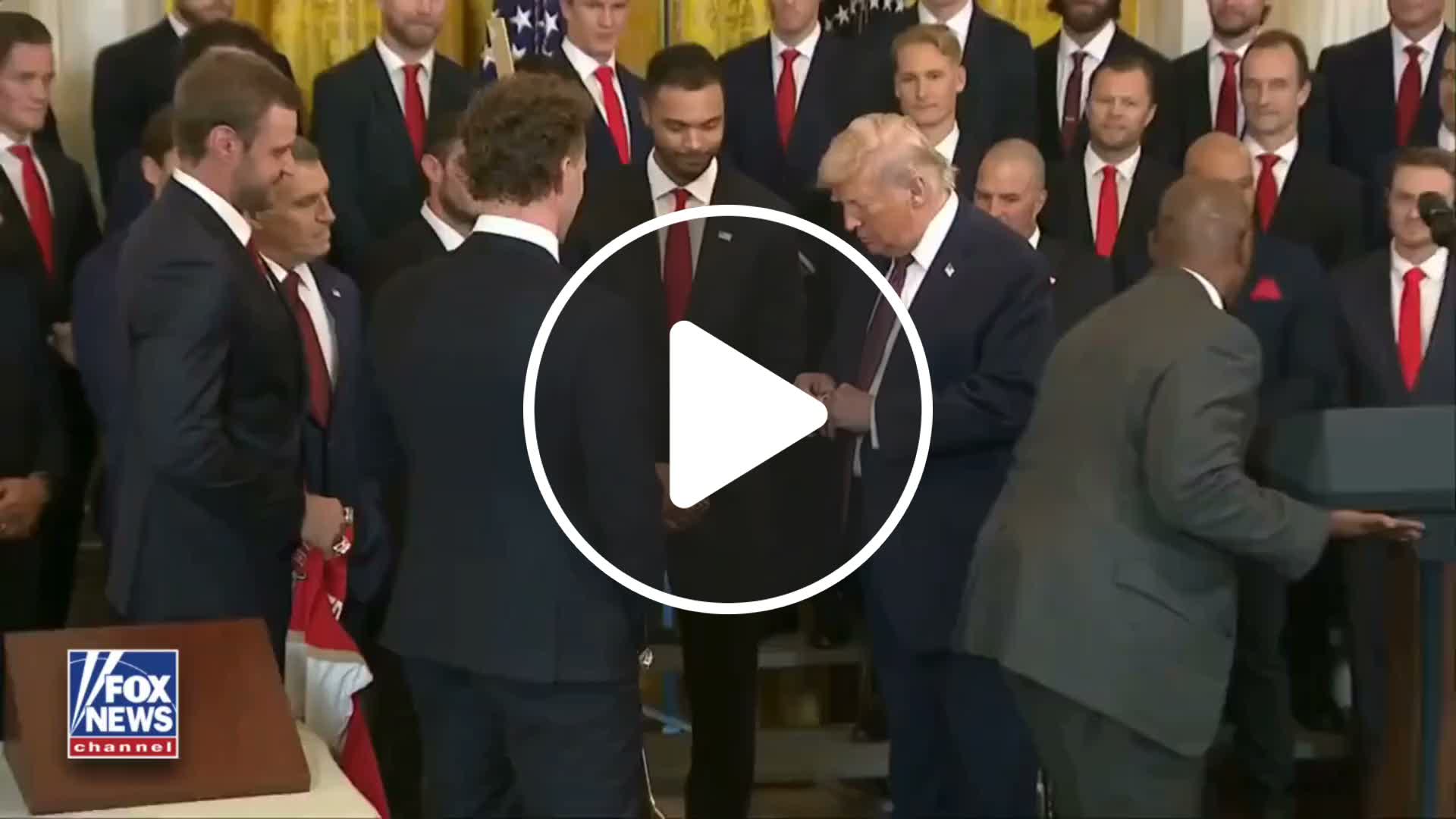 POWER PLAY: The Florida Panthers gift President Trump a Stanley Cup ...