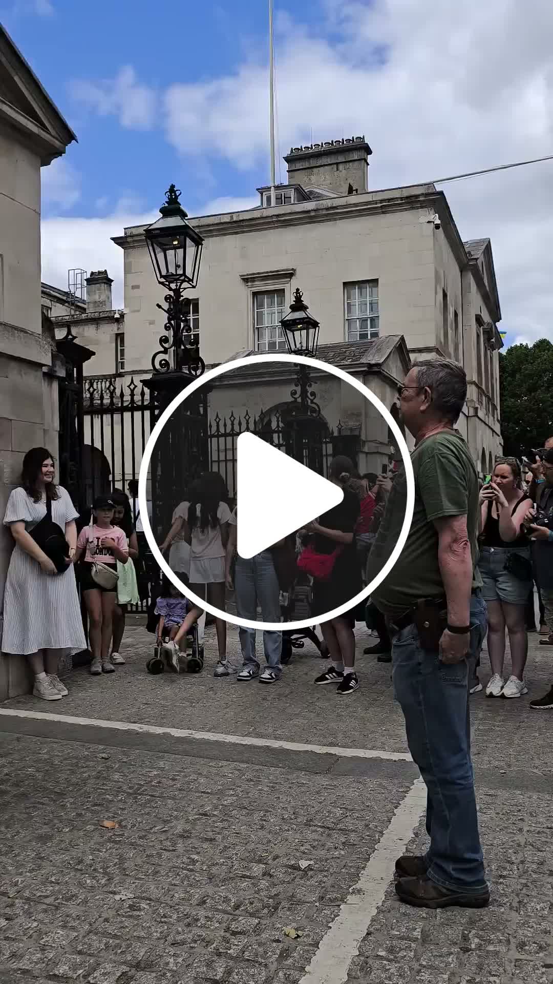 Son & Father Royal Canadian King's Guard at Horse Guards - NewsBreak