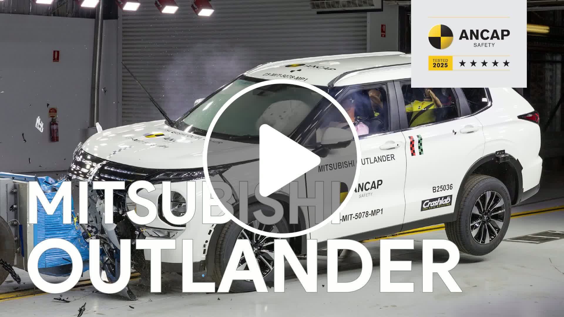 ANCAP Safety Test - Mitsubishi Outlander - NewsBreak