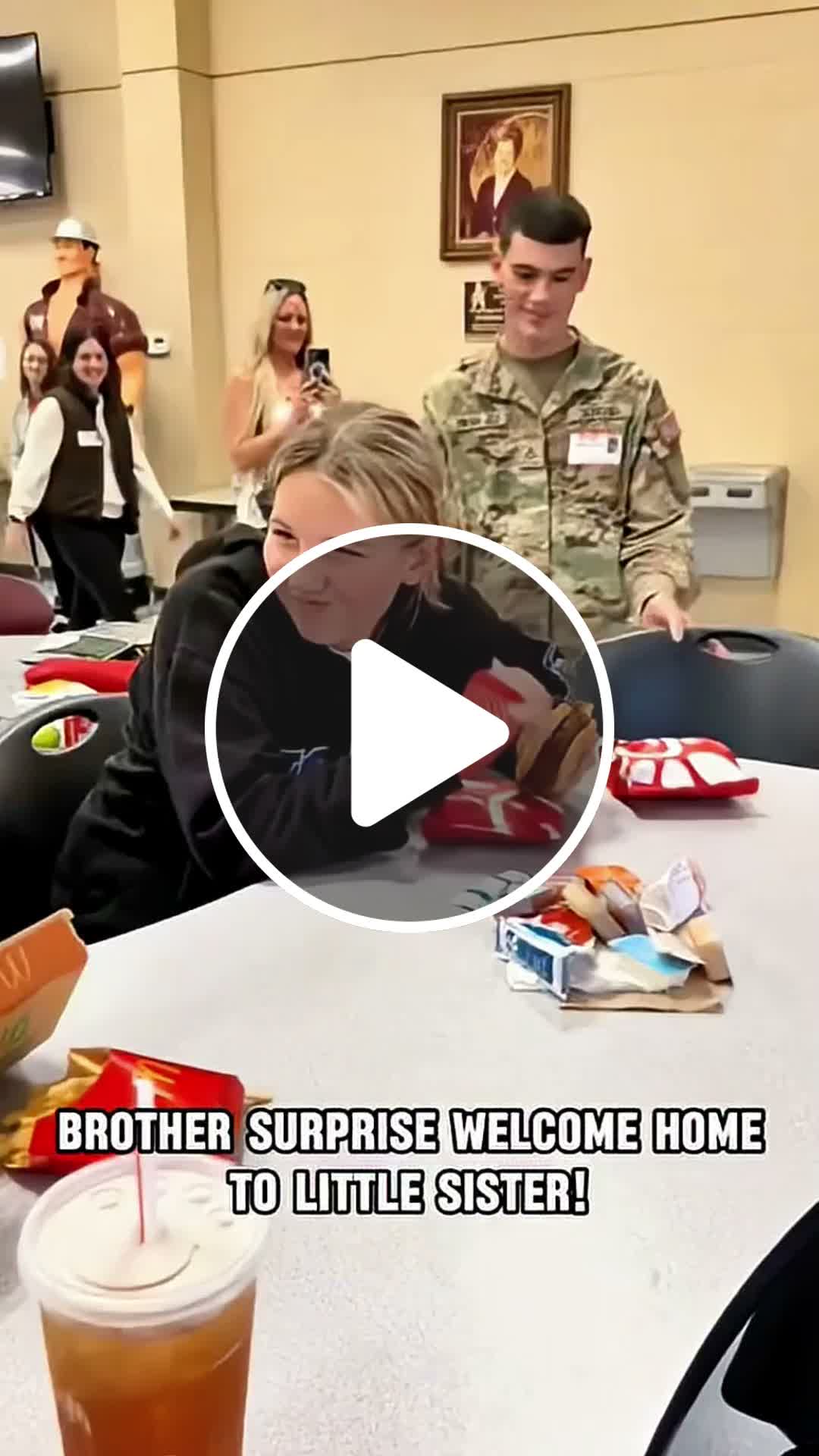 Soldiers surprised family after coming from army to home #usa #uk # ...