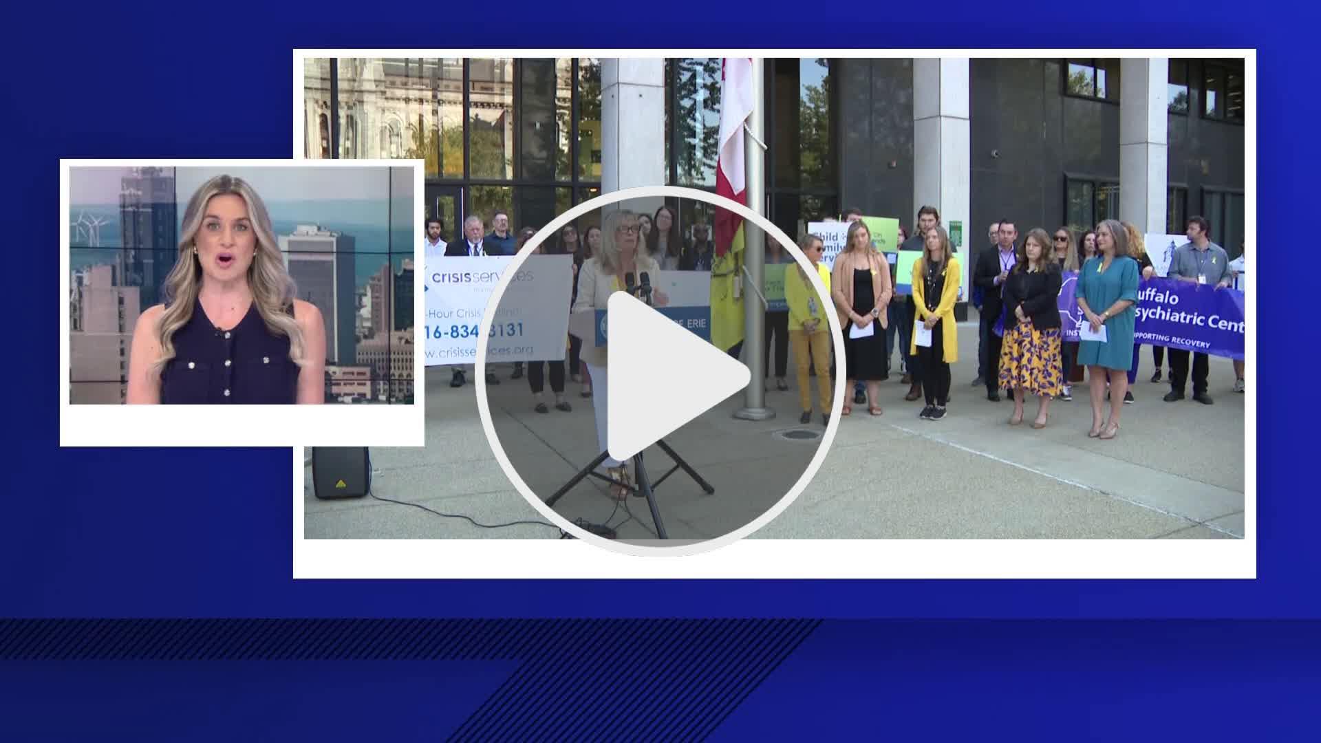 Erie County raises 'Flag of Hope' today to mark World Suicide ...