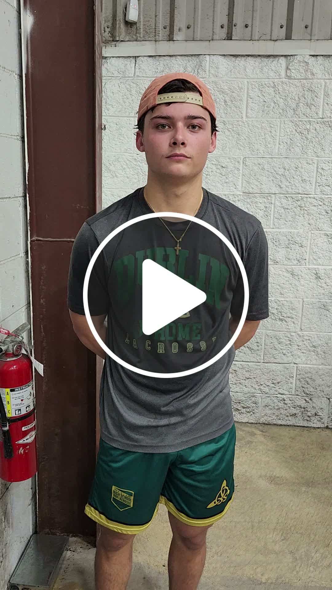 Dublin Jerome's Jackson Bates breaks down benefits of box lacrosse ...