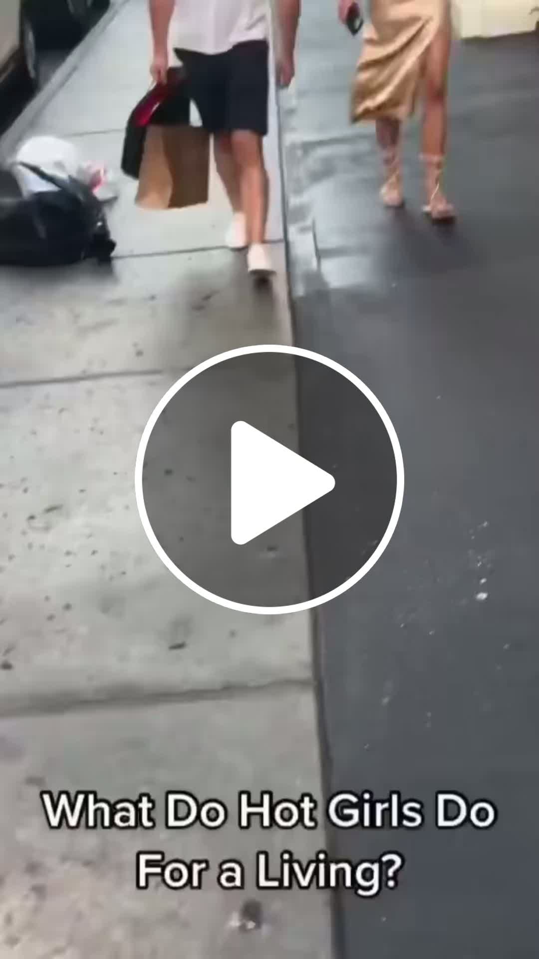 Asking girls what they do for a living #interview #streetinterviews # ...