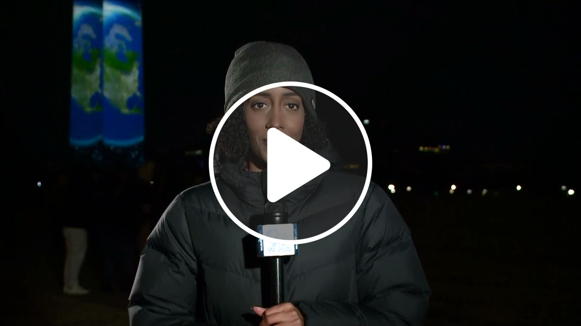 Petworth celebrates the New Year with a ball drop in Sherman Circle ...