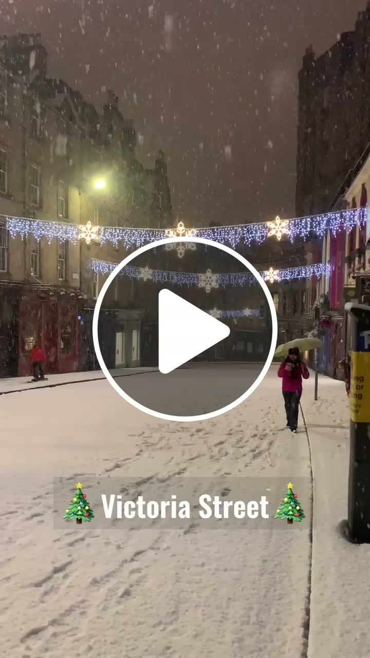 festive moments from Edinburgh,Scotland 1 Victoria Street 2 Royal Mile ...