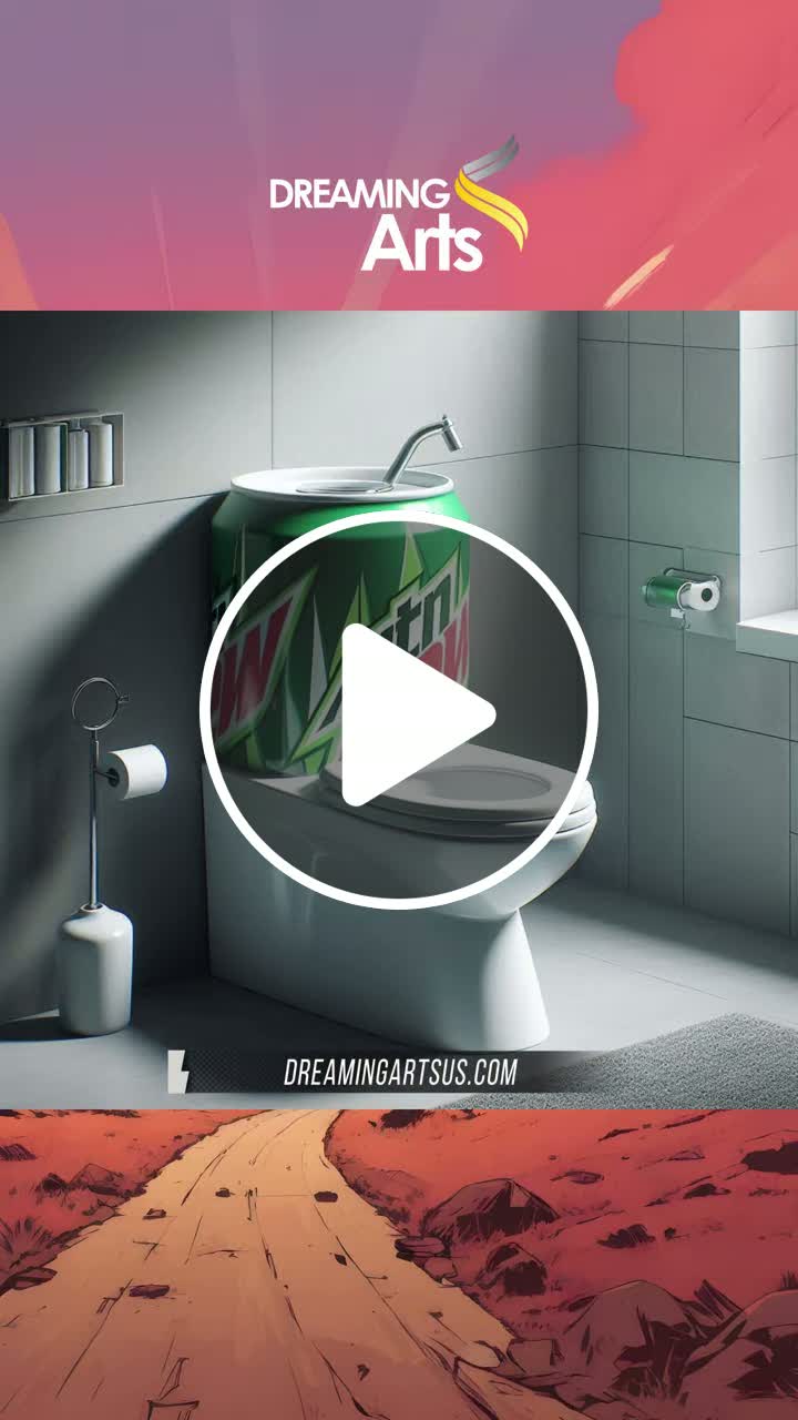 Soft Drink Shaped Toilet: Creative Toilets With Soft Drink Can Ideas ...