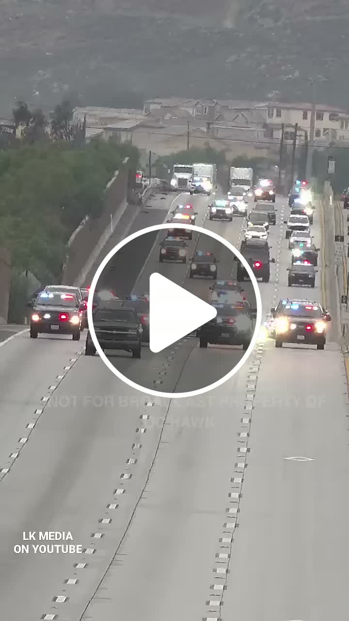 Massive High speed Pursuit #pursuit #riverside - NewsBreak
