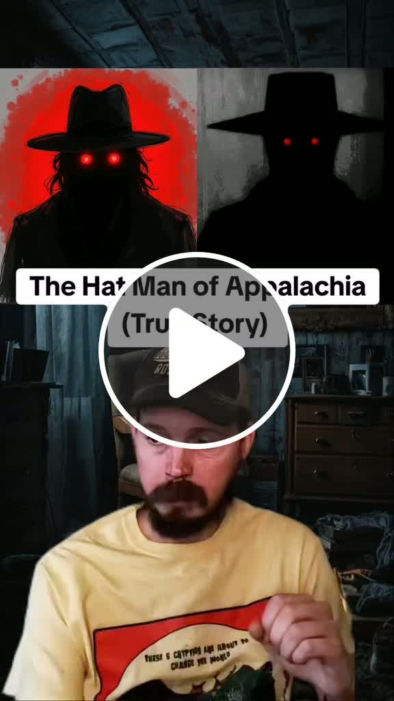 The Hat Man of Appalachia is so scary #hatman #thehatman #appalachia # ...