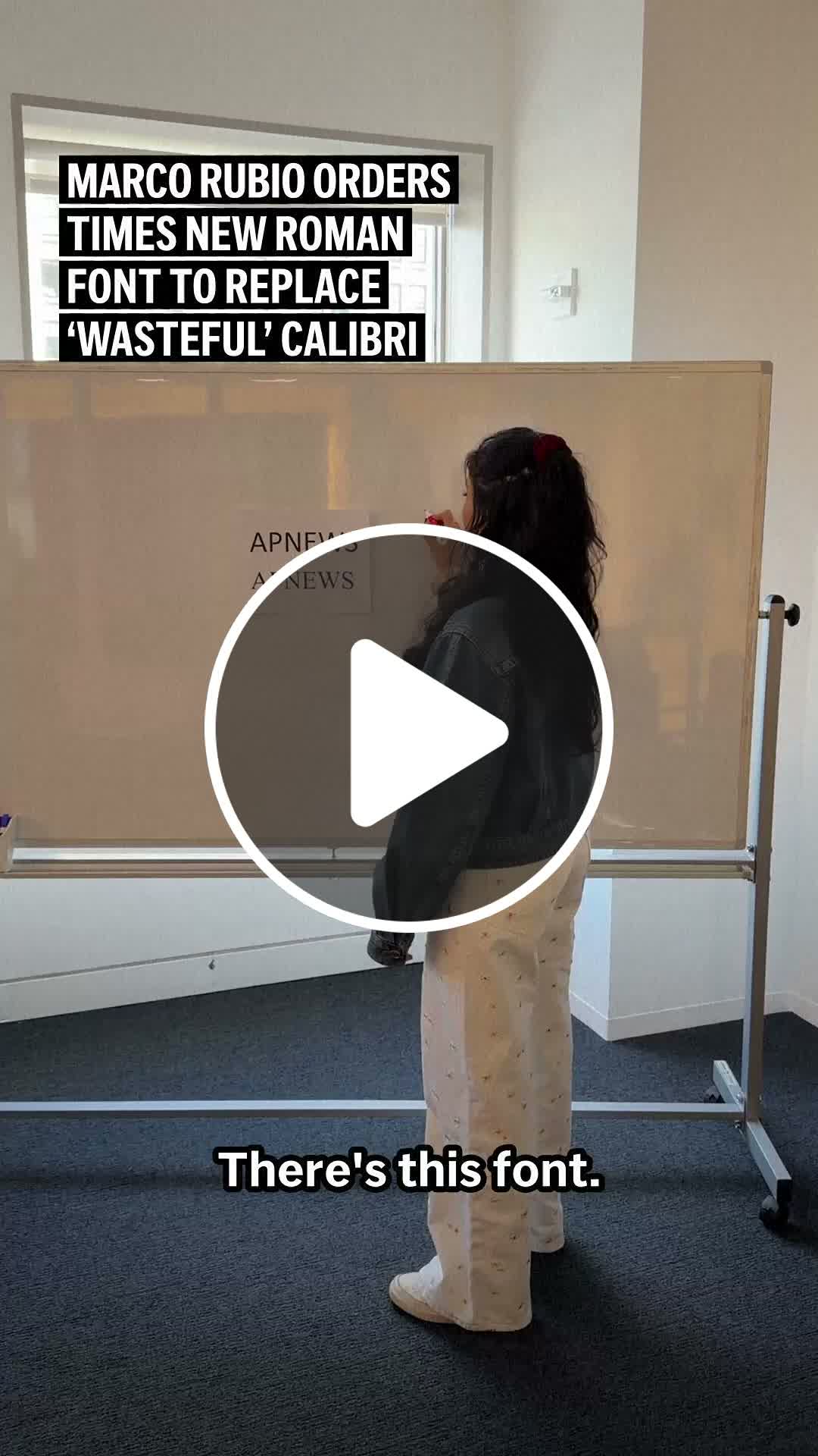 Marco Rubio orders Times New Roman font to replace ‘wasteful’ Calibri ...