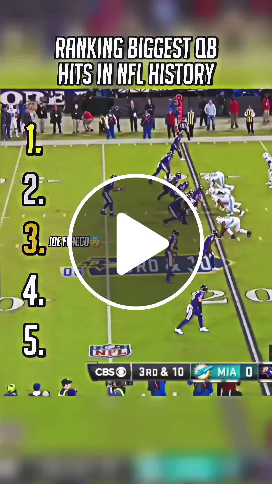 Ranking Greatest QB Hits NFL #sports #scoopz - NewsBreak