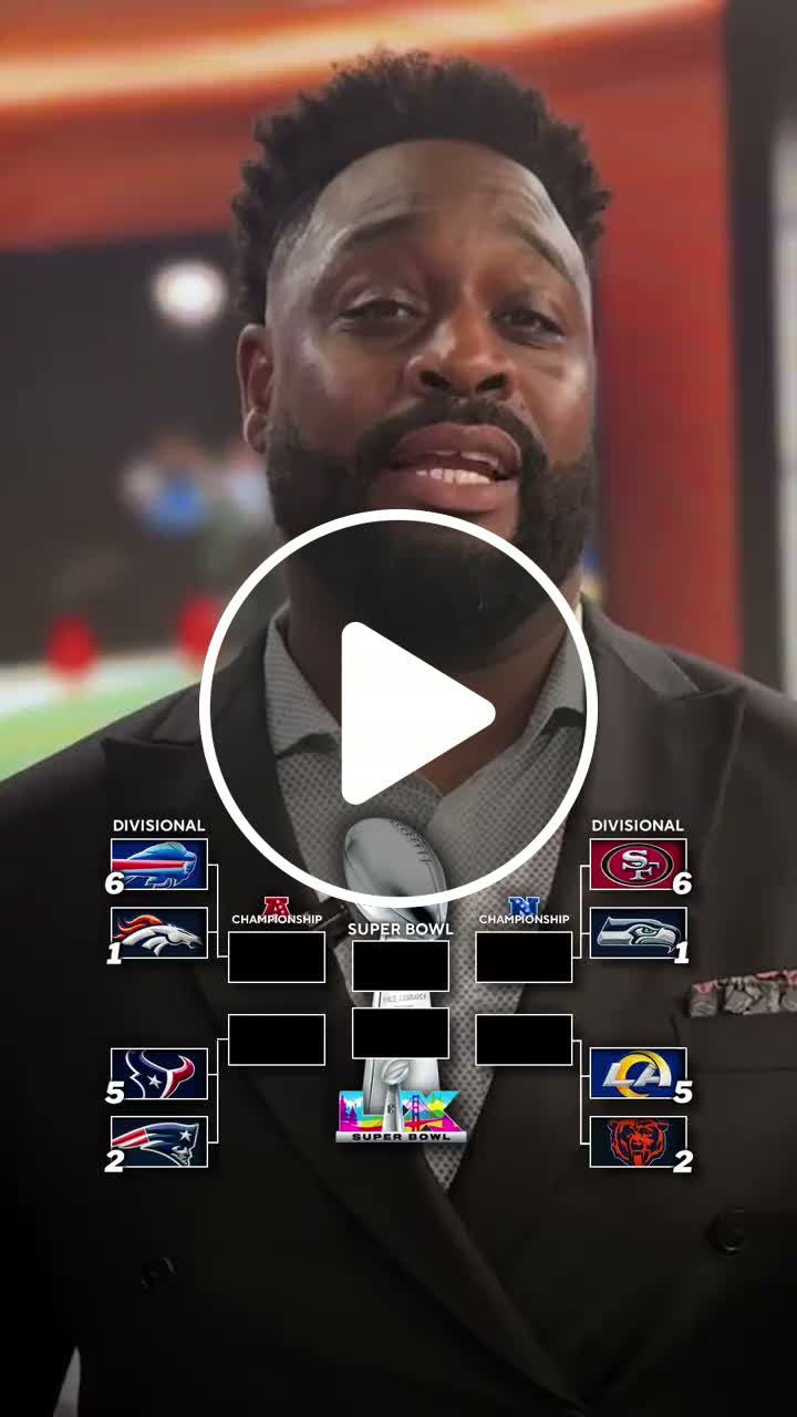Do you agree with Leger Douzable’s NFL Playoff Predictions? 🤔 #nfl # ...
