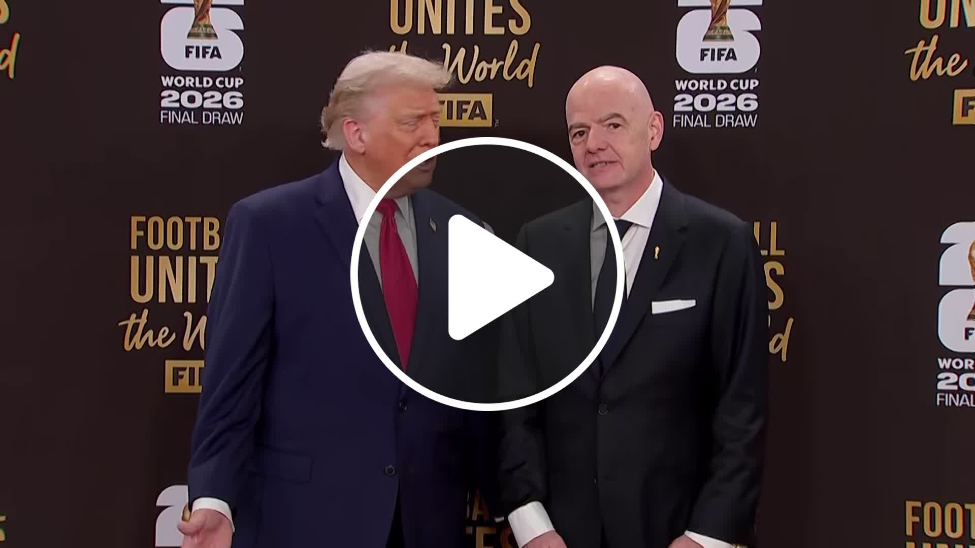 US FIFA World Cup Draw Trump Arrival (CR) - NewsBreak