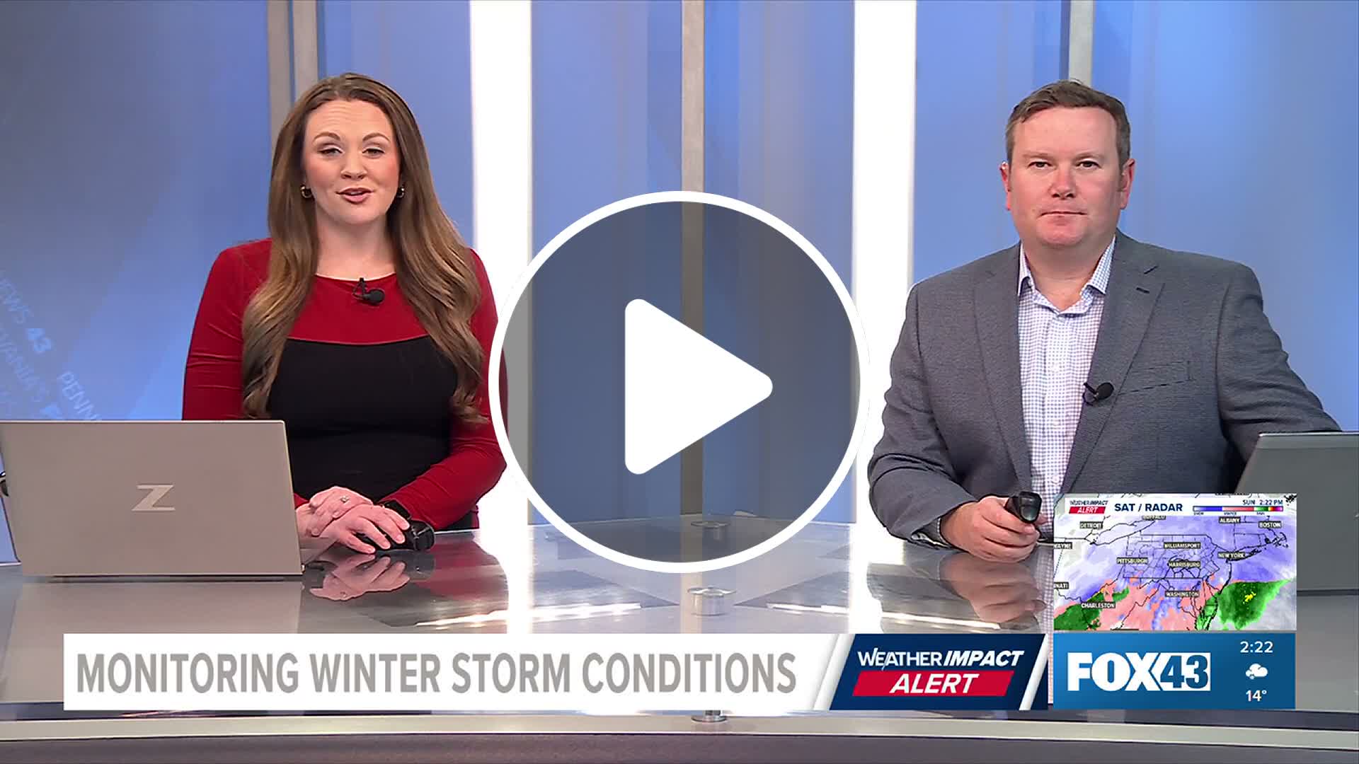 Snow and sleet continue to fall over York County - NewsBreak