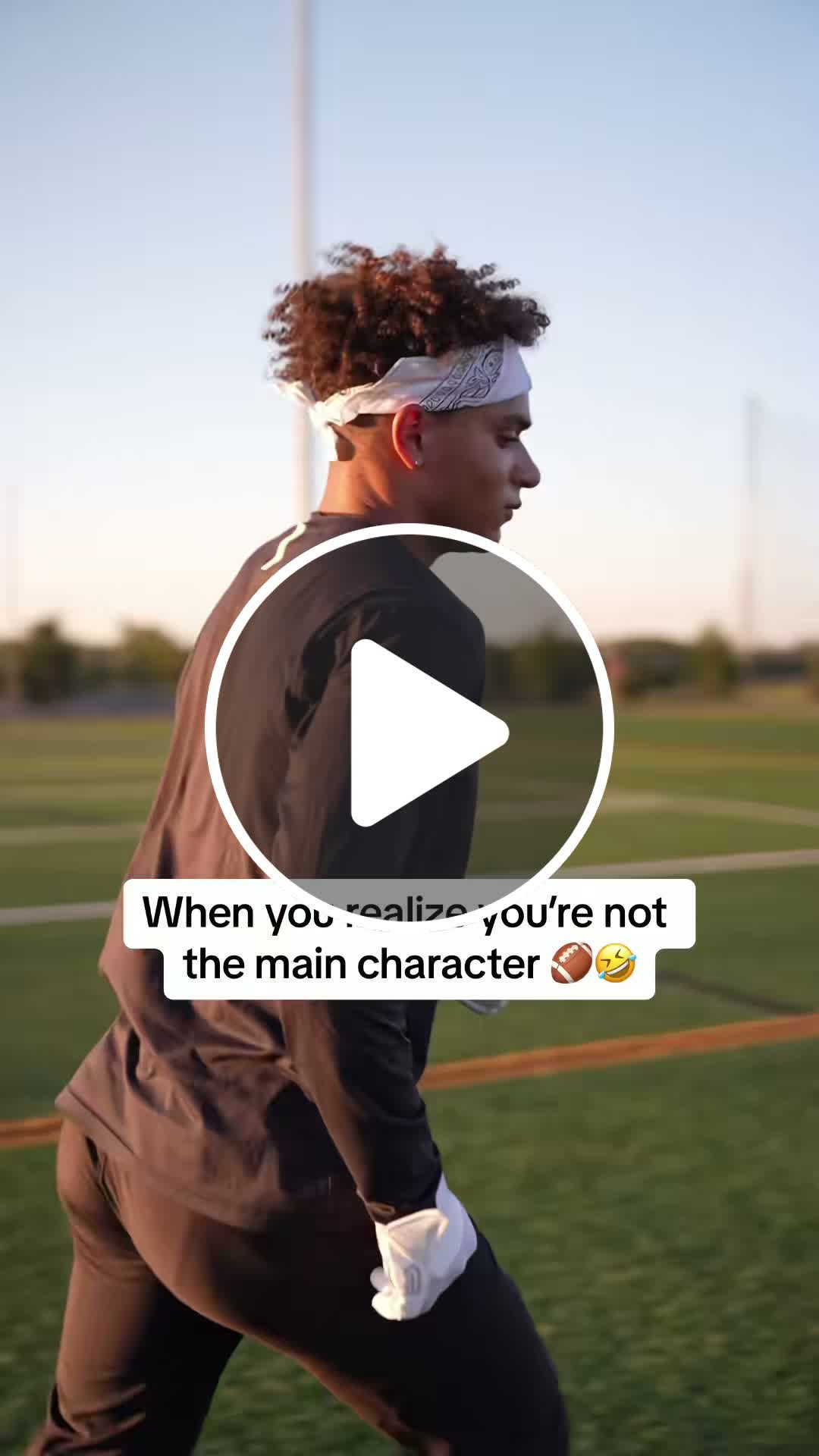 Finally… I’m the main character 😈 #americanfootball #footballtiktok # ...