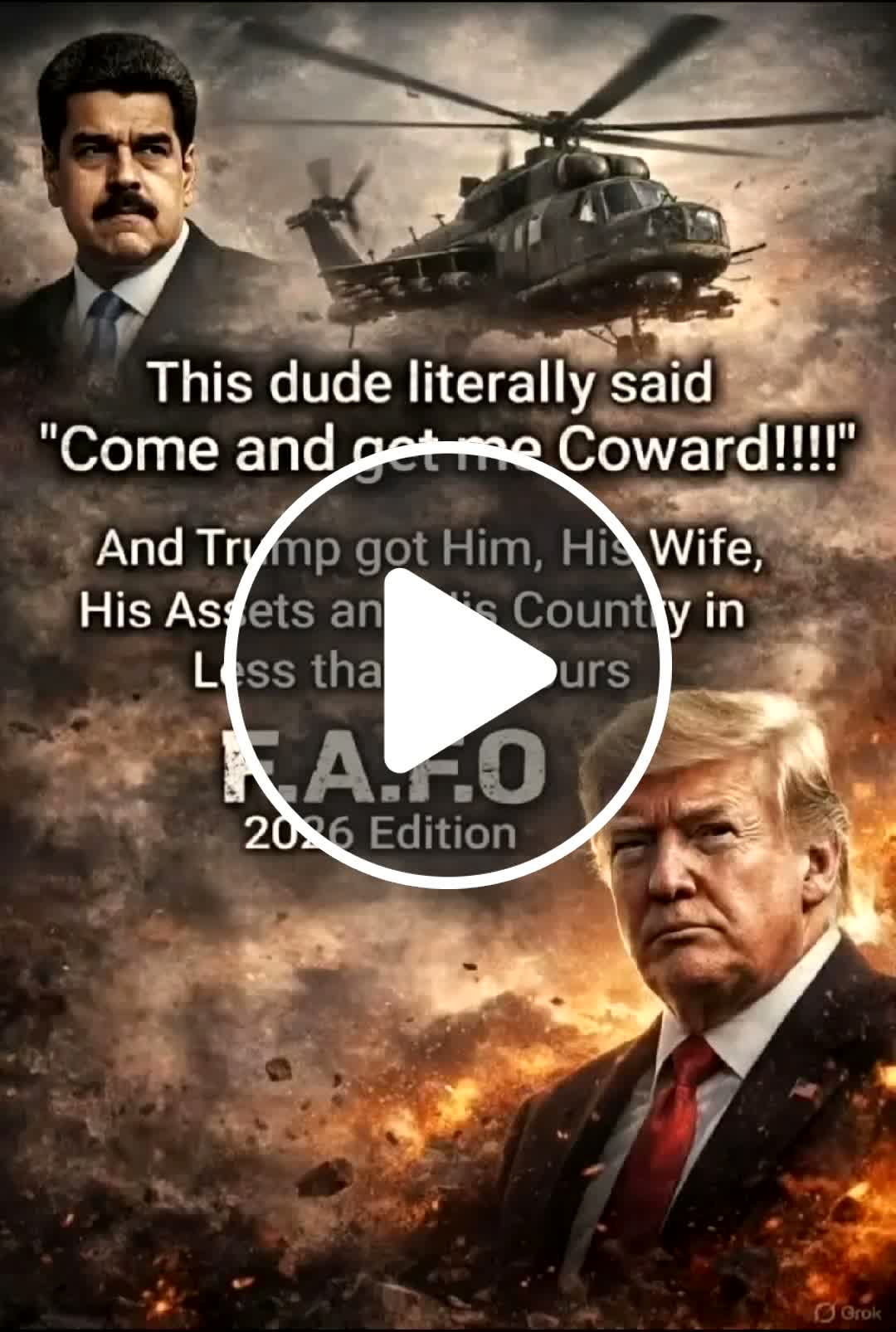 called his bluff #trump #venezuela #president #war #gotem - NewsBreak