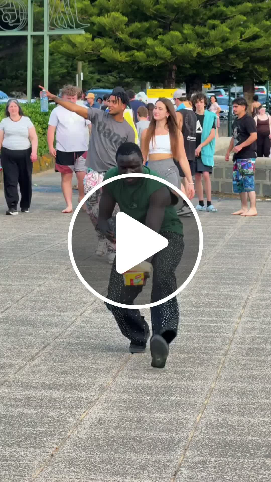 why is he running😂 - NewsBreak