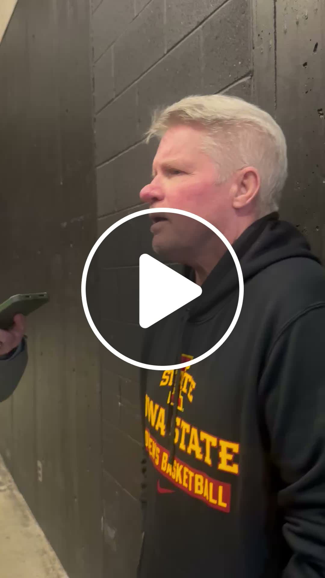 Iowa State coach Bill Fennelly talks about his team battling adversity ...