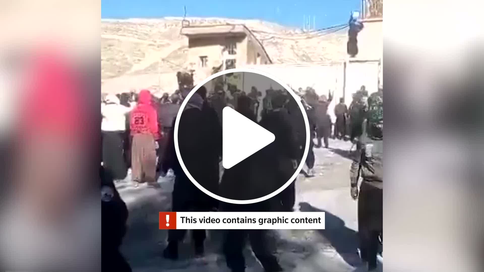 Eyewitness video shows shooting during Malekshahi protest - NewsBreak