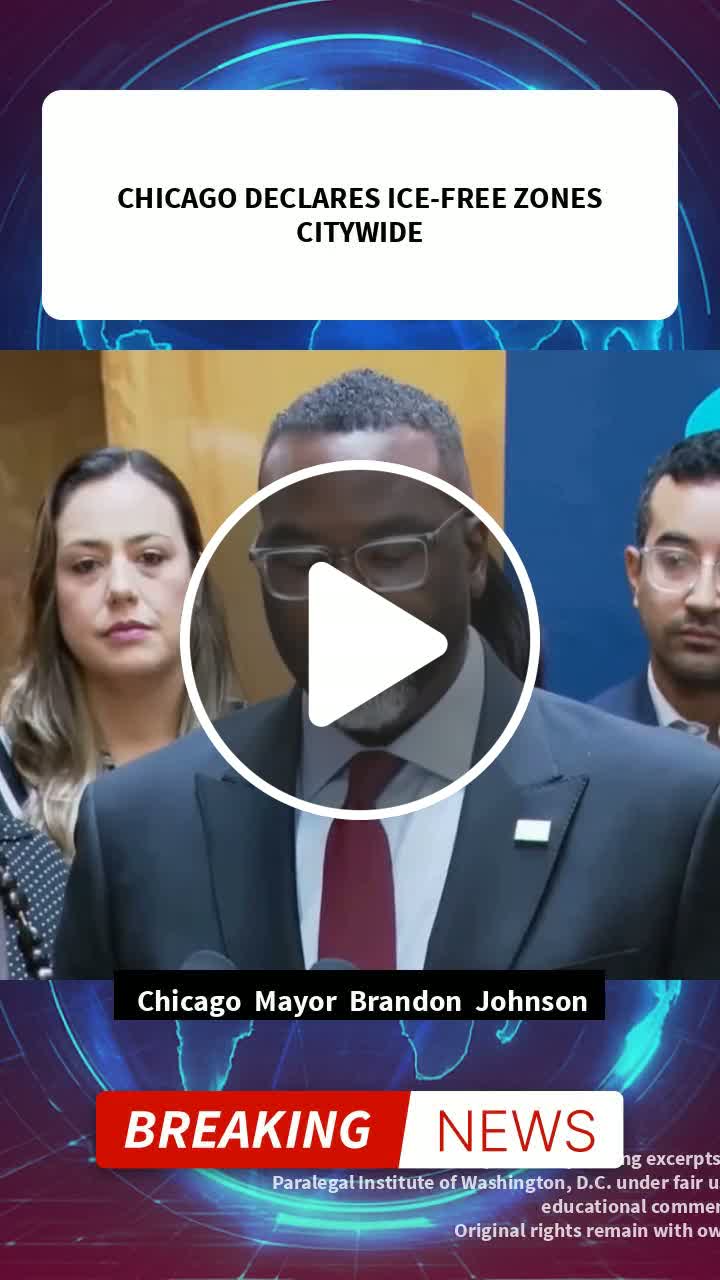 AI news: Chicago ICE-Free Zones Citywide #Chicago#ICE#Immigration# ...