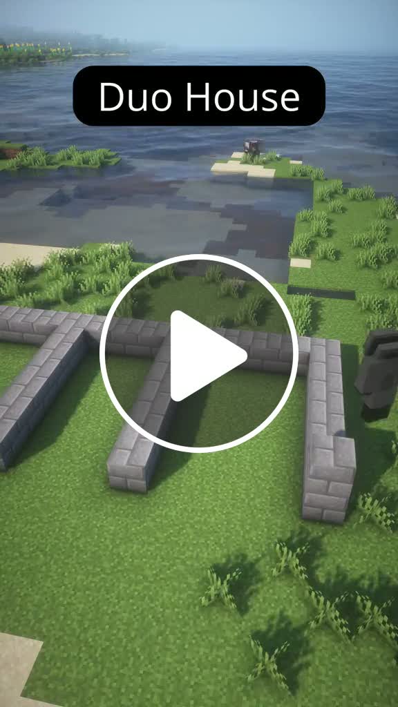 Minecraft Duo House Minecraft minecraftbuilds minecrafttutorial ...