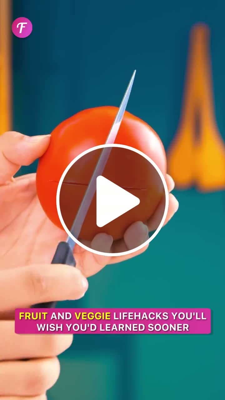How to Effortlessly Peel Fruits and Veggies Kitchen lifehacks that will ...