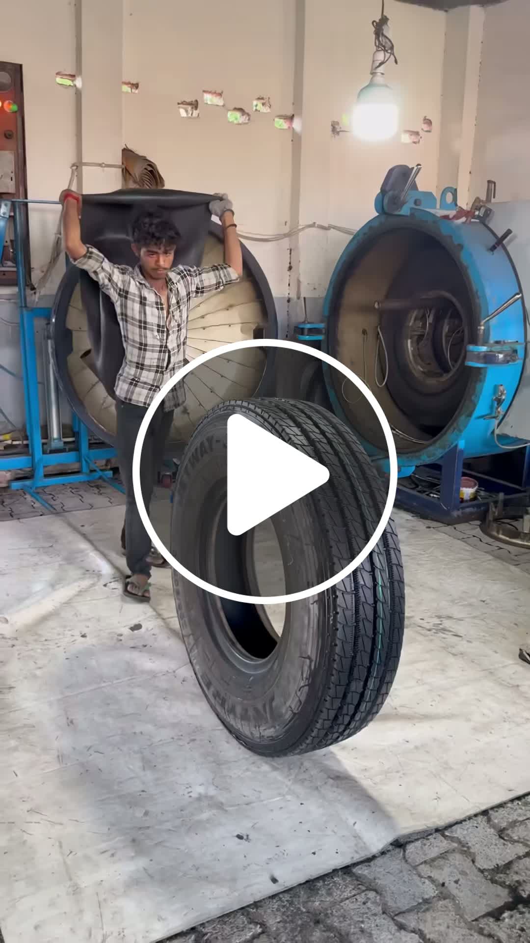 Amazing process of repurposing old junk tyres - NewsBreak