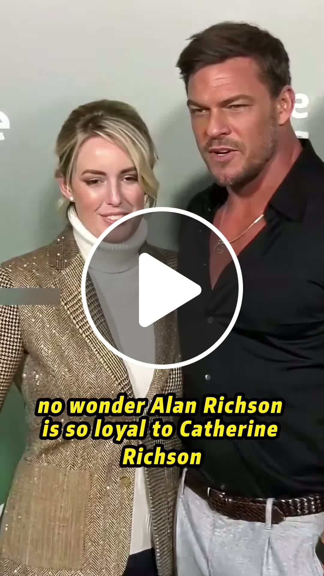 #CaughtOnCamera No wonder Alan Ritchson is so loyal to Catherine ...