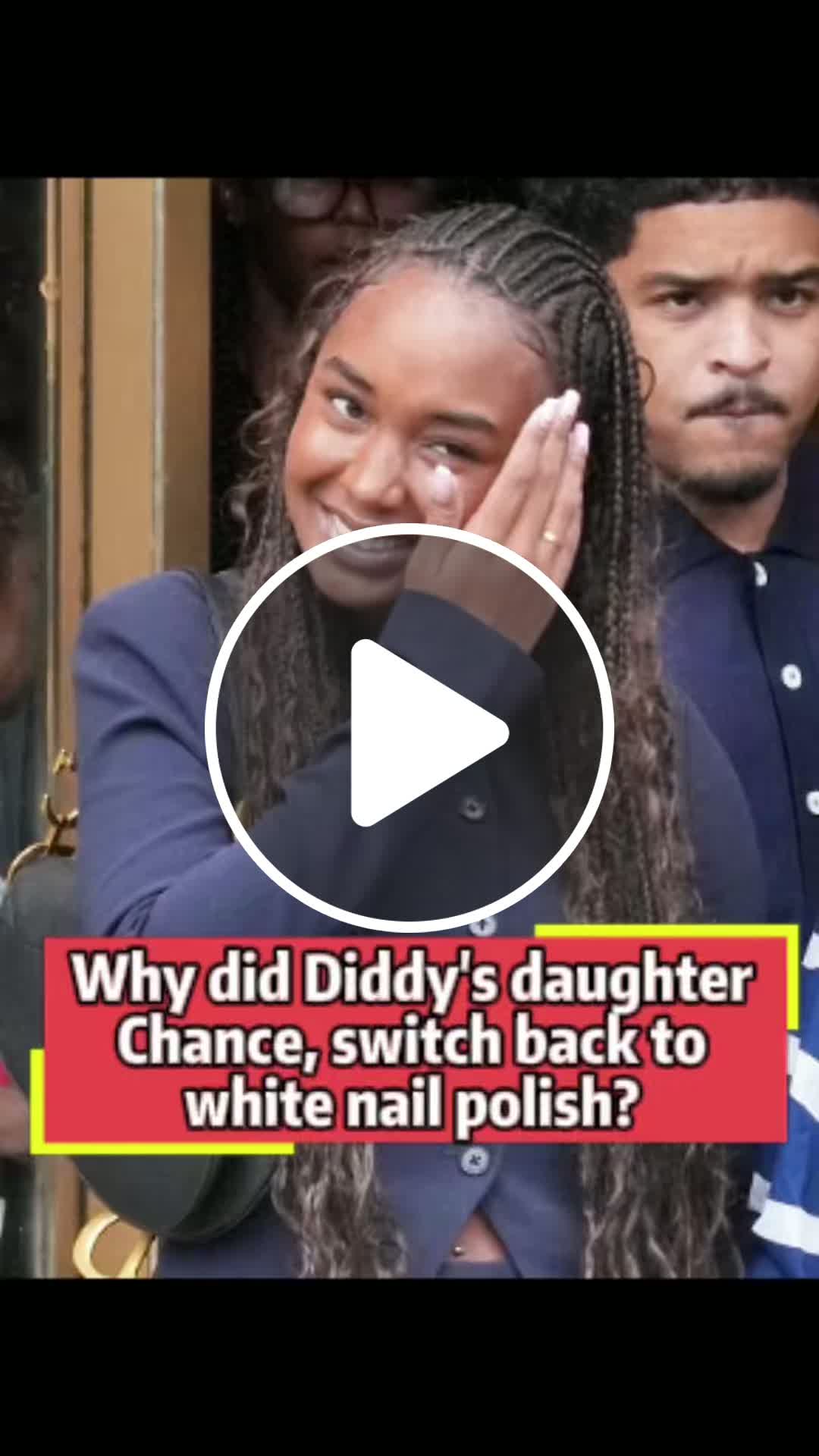 Why did Diddy’s daughter, Chance, switch back to white nail polish Th ...
