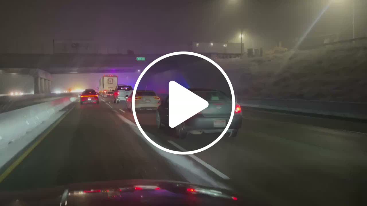 Traffic accident on I-84 between 10 Mile and Garrity causes major ...