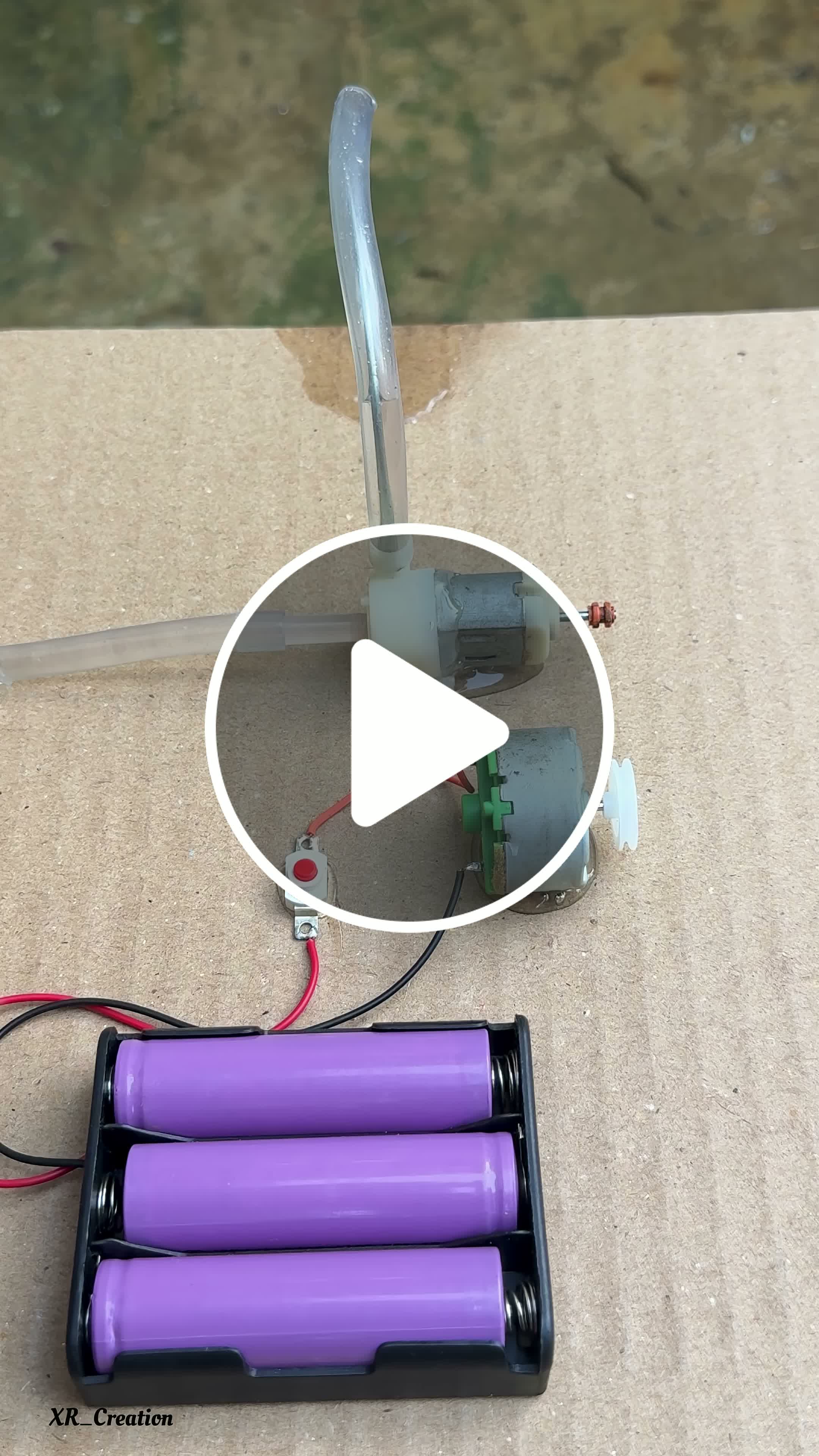 High pressure modified water pump #project #dcmotor #youtubeshorts # ...