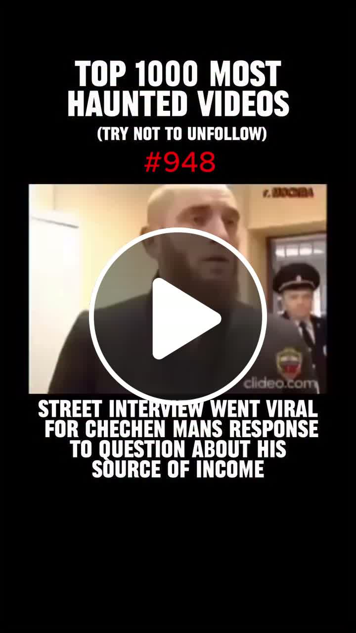 #UnpopularOpinion On January 15, 2023, a street interview in Grozny ...