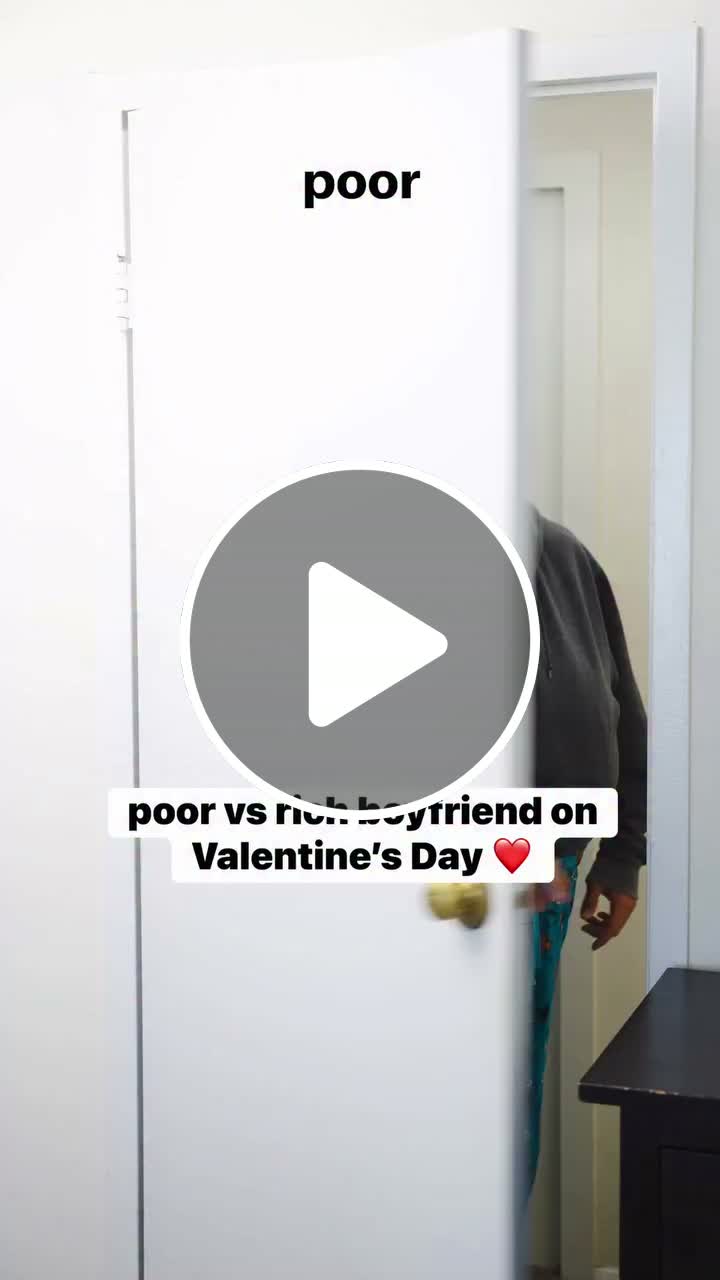 Poor Vs rich boyfriend on valentine's day 💘 - NewsBreak