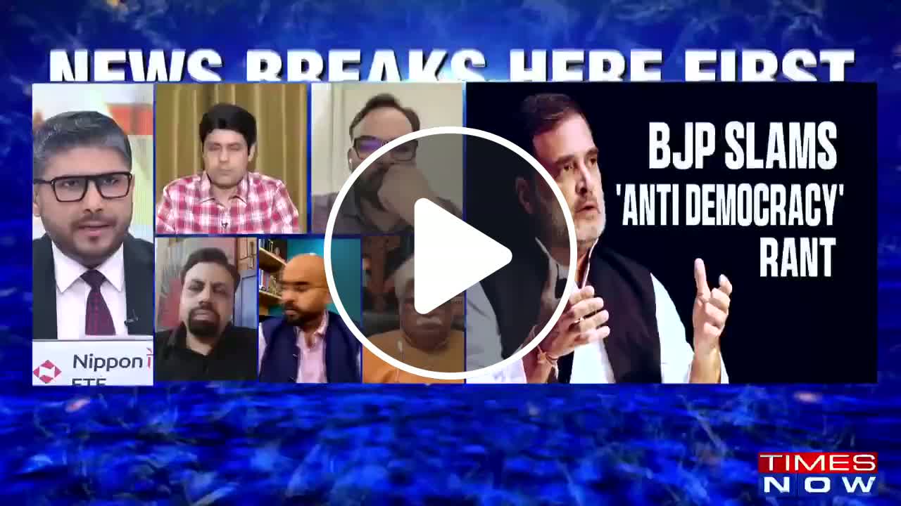 Rahul Goes Abroad, Insults India Whatever Rahul Gandhi has said, he has ...