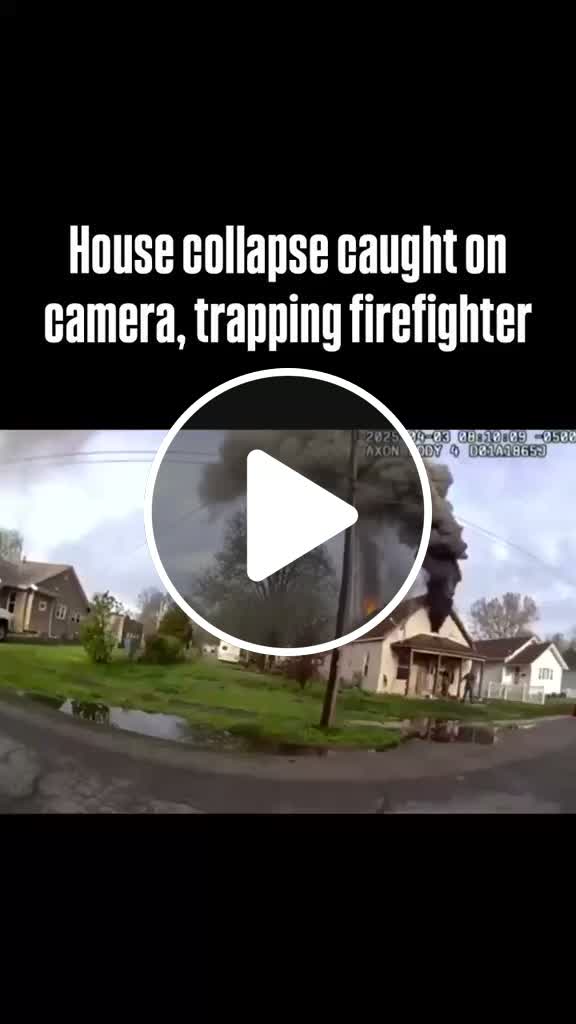 Body camera footage captured a fireball as firefighters were battling ...