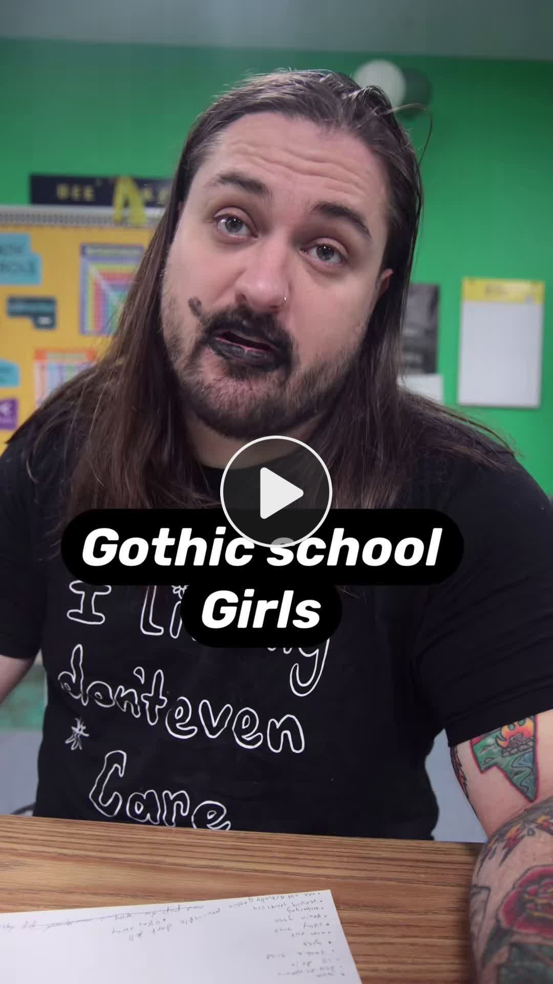 Sasha becomes gothic🤣 #sasha #sashacore #kids #teacher #school - NewsBreak