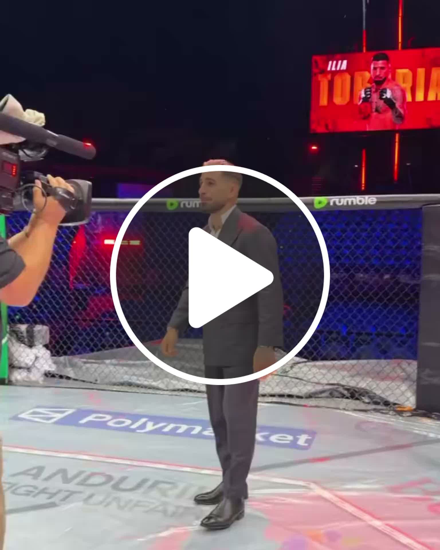 Ilia Topuria was shook hearing his walkout song for the first time at ...