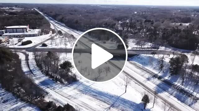 Drone footage shows road conditions around NC 66, Interstate 40 in ...