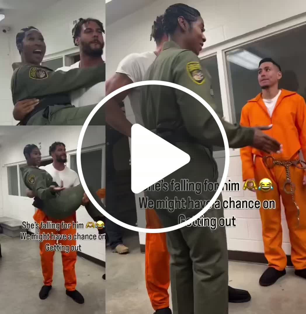 A correctional officer was spotted having a good time with inmates ...